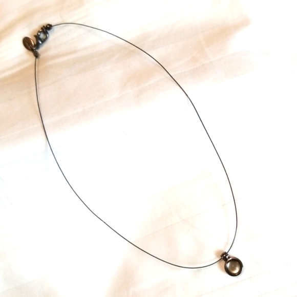 Express | Jewelry | Express Wired Round Stone Necklace | Poshmark